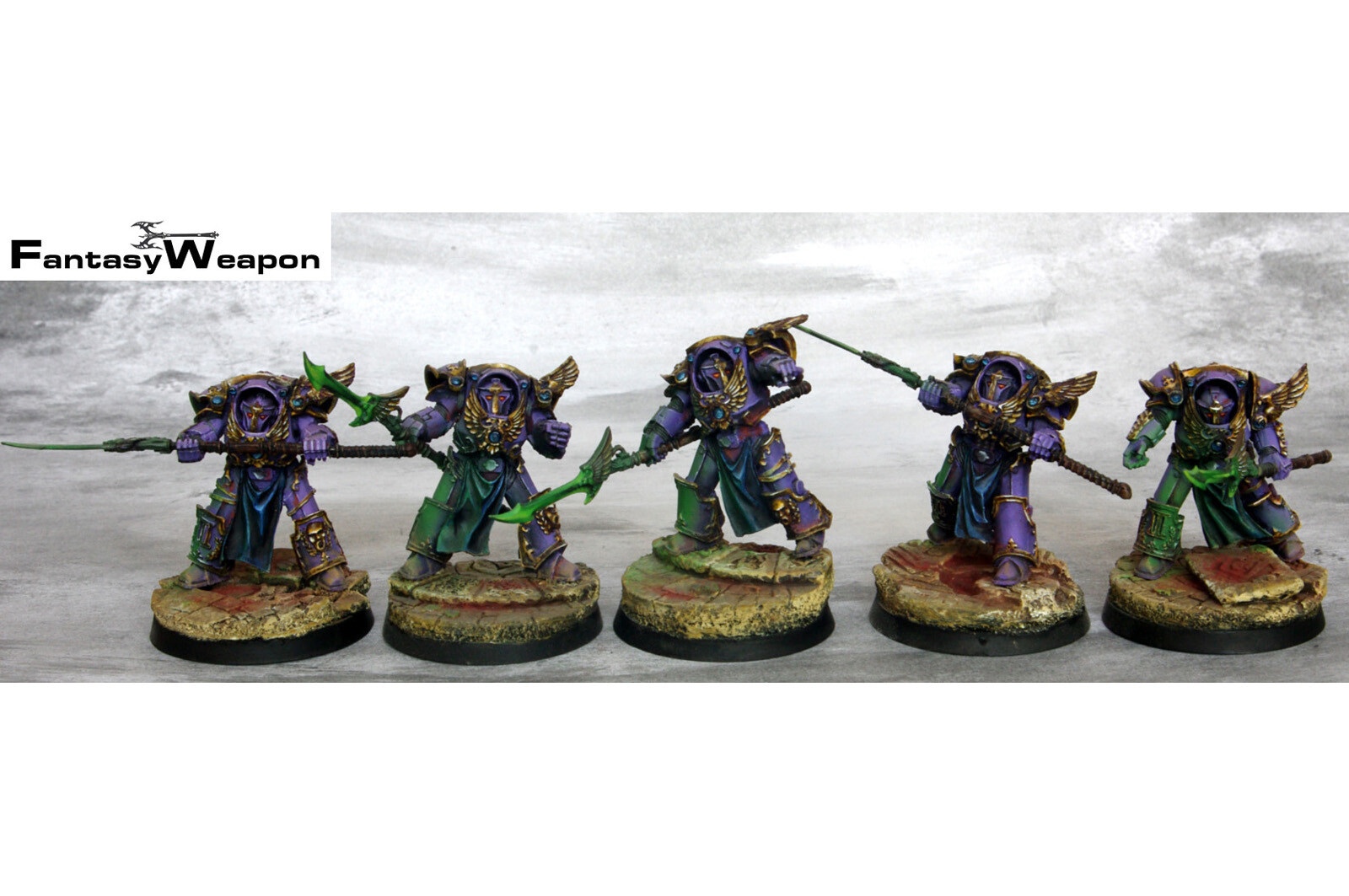 Emperors Children Phoenix Terminators - Pro Painted horus heresy | eBay