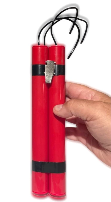 Dynamite Stick Exploding