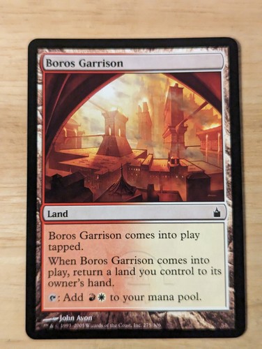 Magic the Gathering MTG Boros Garrison Ravnica City of Guilds common ...