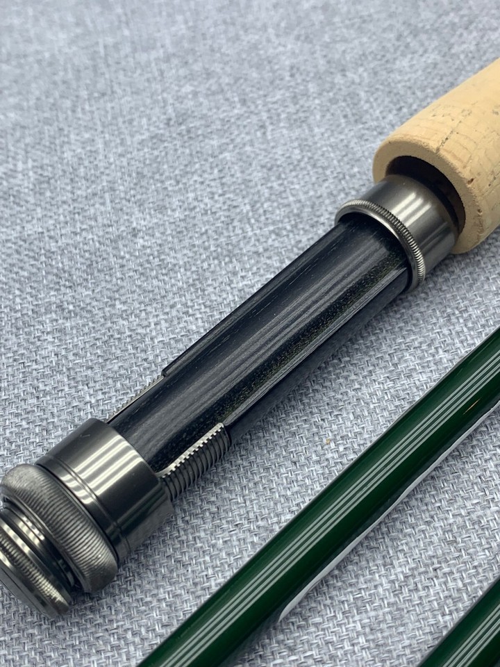 4pc 8’6” 5wt fly rod building kit with Olympic Green- RAINSHADOW UNITY ...