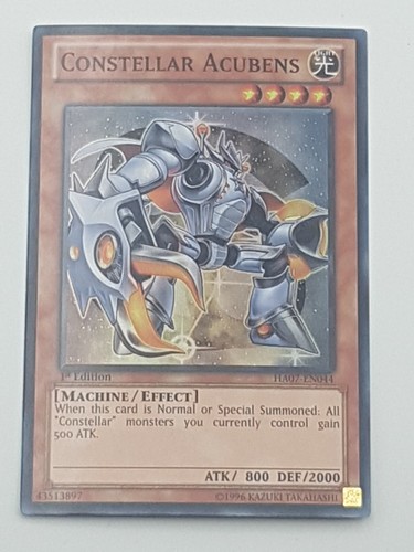 Yu-Gi-Oh! Einzelkarte Constellar Acubens bespielt | eBay.de