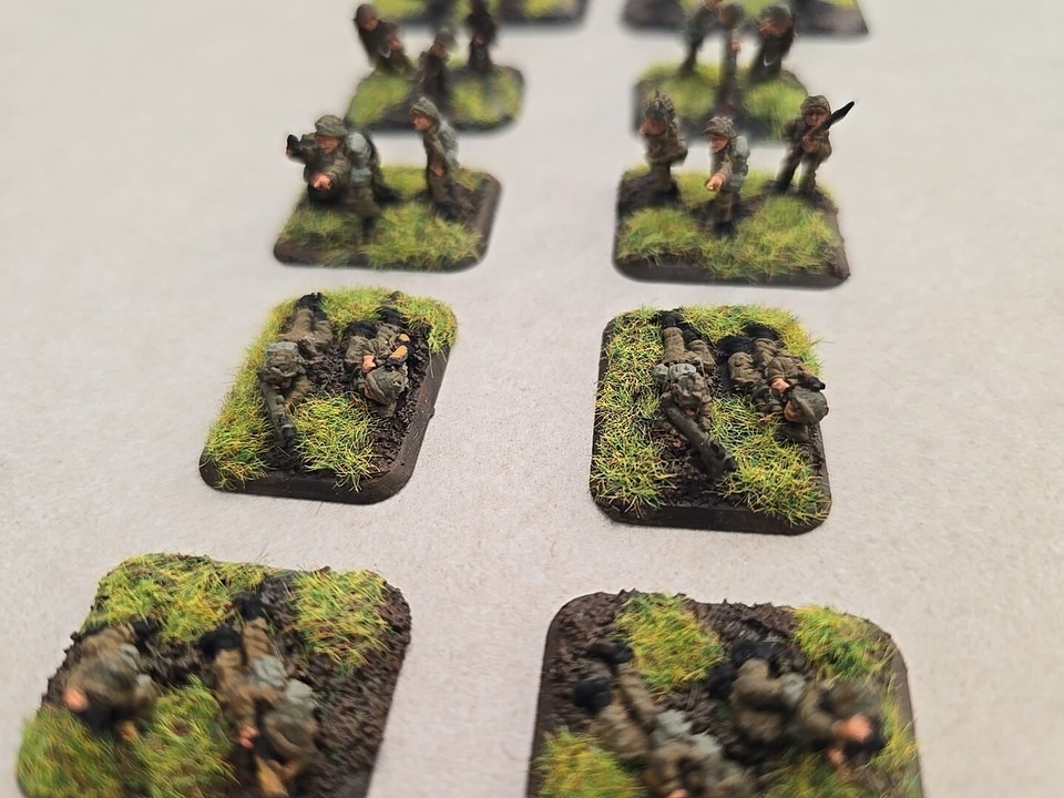Lot of 12 Flames of War French Platoon Painted FOW Battlegroup 15mm | eBay