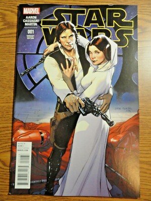 Star Wars #1 Jason Aaron Premiere Pichelli Variante Clé VF + Han Solo ...