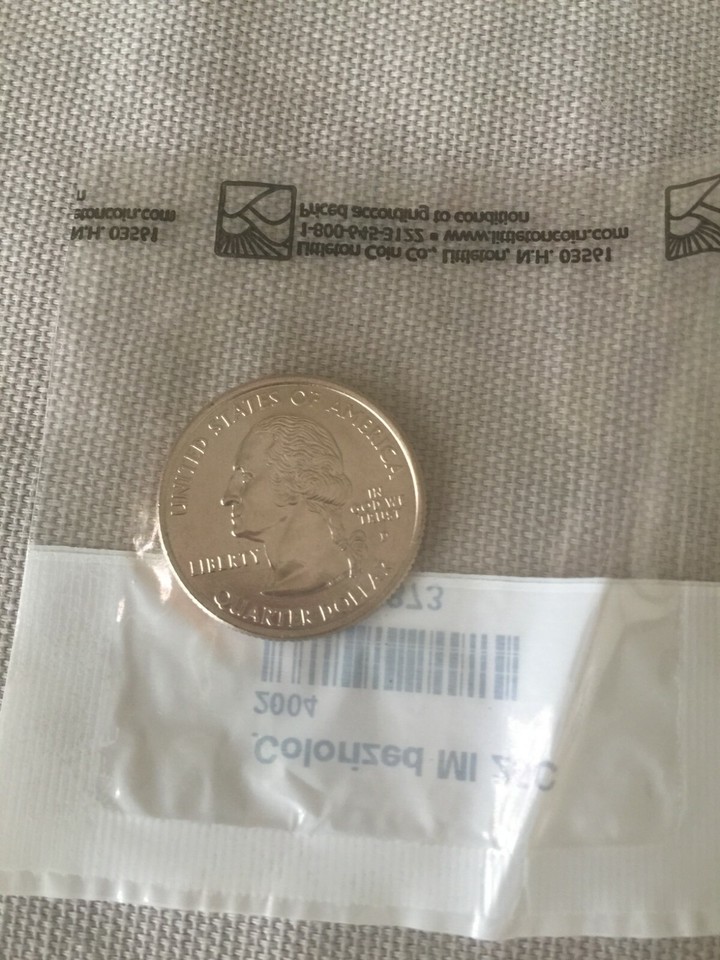 2004 State Quarter Michigan Colorized | eBay