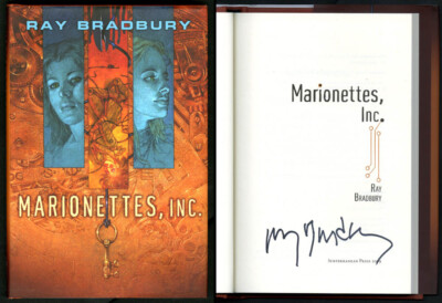 Ray Bradbury SIGNED AUTOGRAPHED Marionettes, Inc. HC 1st Ed 1st Print ...