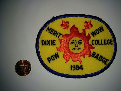 Dixie College 1984 Merit Badge Pow-Wow patch - Cub Scouts / Boy Scouts ...