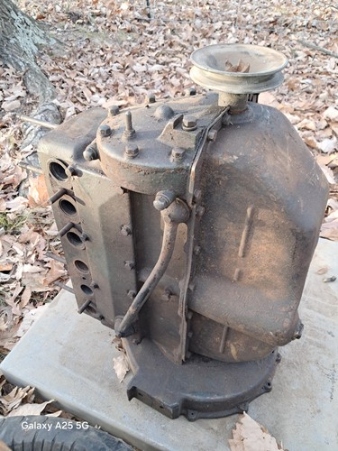 Unknown Hand Crank 4 Cylinder Motor | eBay