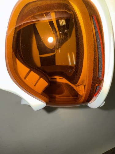 Oakley Wisdom Ski-Goggles Vintage White W/Persimmon Lenses RARE 90s ...