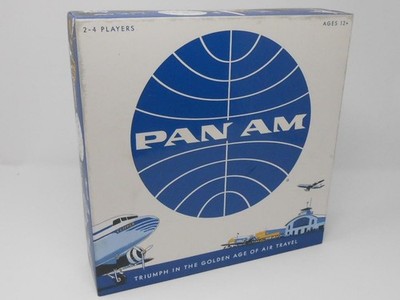 New Pan AM American World Airways Board Strategy Game Airplane SEALED ...