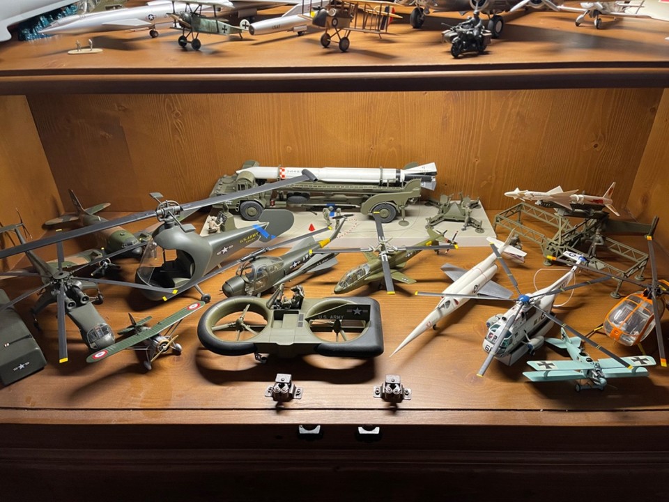 Vintage Rare built 1:48 scale Aurora X-13 Ryan Vertijet plastic model ...