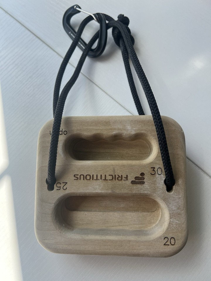 Fictitious Climbing PORT-A-BOARD Grip Trainer Portable Hang board W ...