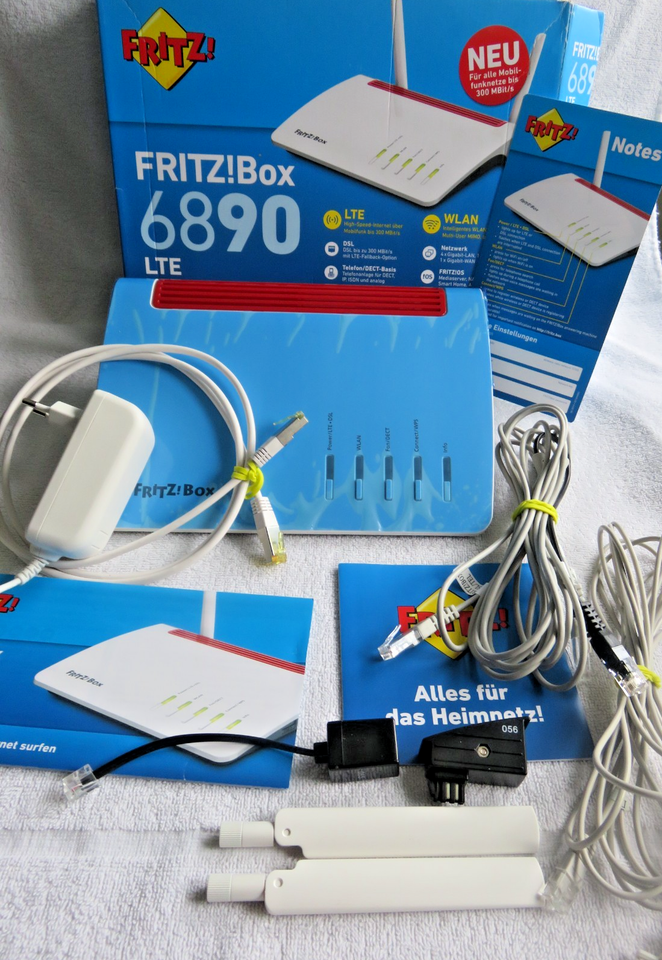 AVM FRITZ!Box 6890 v2 - LTE / VDSL WLAN Router 4023125028175 | eBay.de
