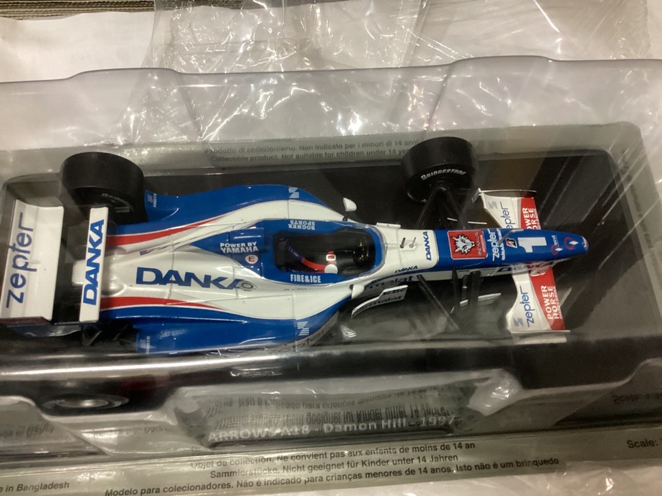 F1, Arrows A18 Damon Hill 1997 1/24 Die Cast New Sealed | eBay