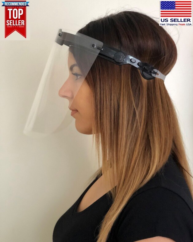 Safety Full Flip Up Face Shield Work,Food Industry,dental,medical.. | eBay