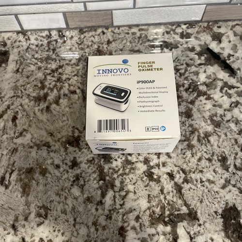 Innovo Deluxe iP900AP Fingertip Pulse Oximeter with Plethysmograph and ...