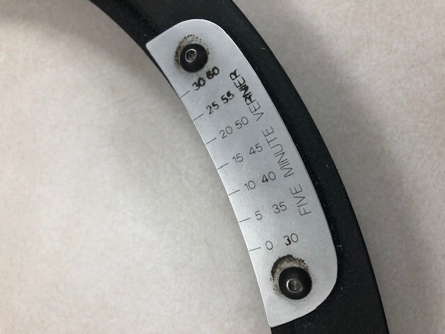 S-T Optical Comparator 14" Screen Protractor Ring with Vernier - Used ...