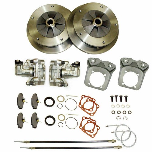 REAR DISC BRAKE KIT 1958-1967 SWING AXLE 5X205 VW BUG BUGGY GHIA EMPI ...