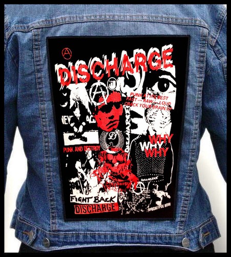 DISCHARGE == Backpatch Back Patch | eBay