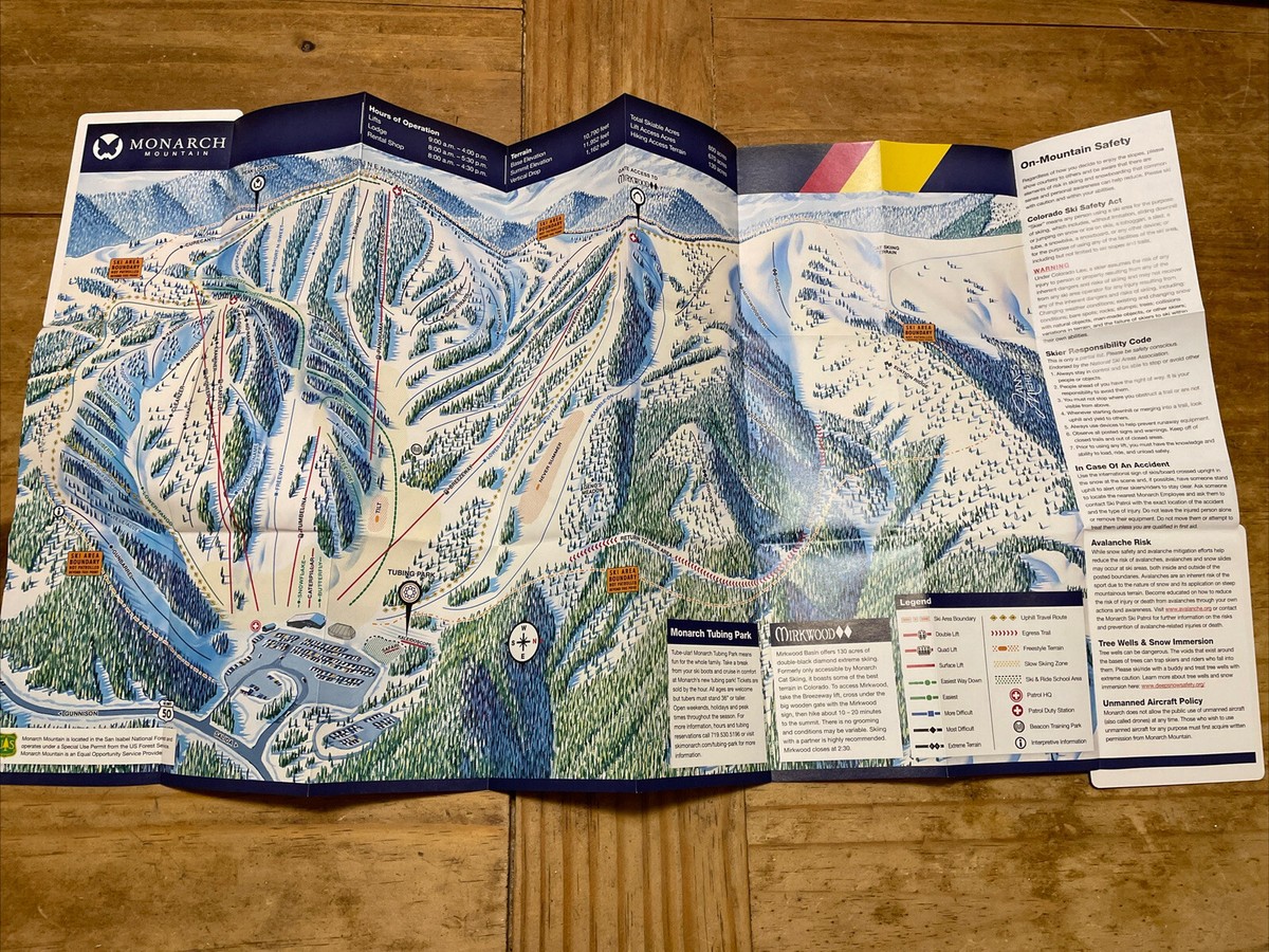 Snowmass Mountain Map
