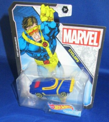 MARVEL COLLECTOR HOT WHEELS CYCLOPS CHARACTER CARS, BLACK EDGE, NEW 746775305086| eBay