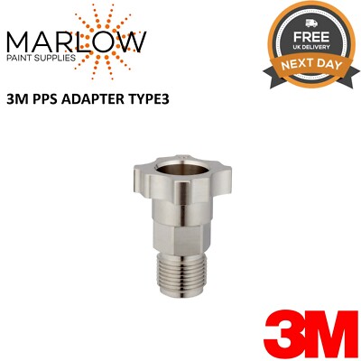 3M 16033 PPS ADAPTER TYPE 3 - FOR DEVILBISS GTI, GTI PRO, GPI, PRI ...