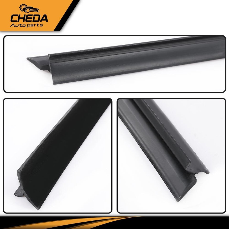 Inner & Outer Window Sweep Felt Seal Weatherstrip 4 Pcs Kit Fit for ...