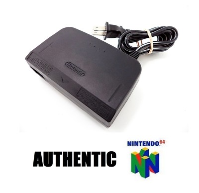 Nintendo 64 Power Supply AC Adapter Original Charger Cable Cord ...
