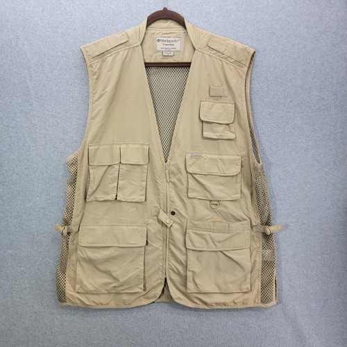 Weekender Traveler Vest Mens XL adventure series Utility Fishing Field ...