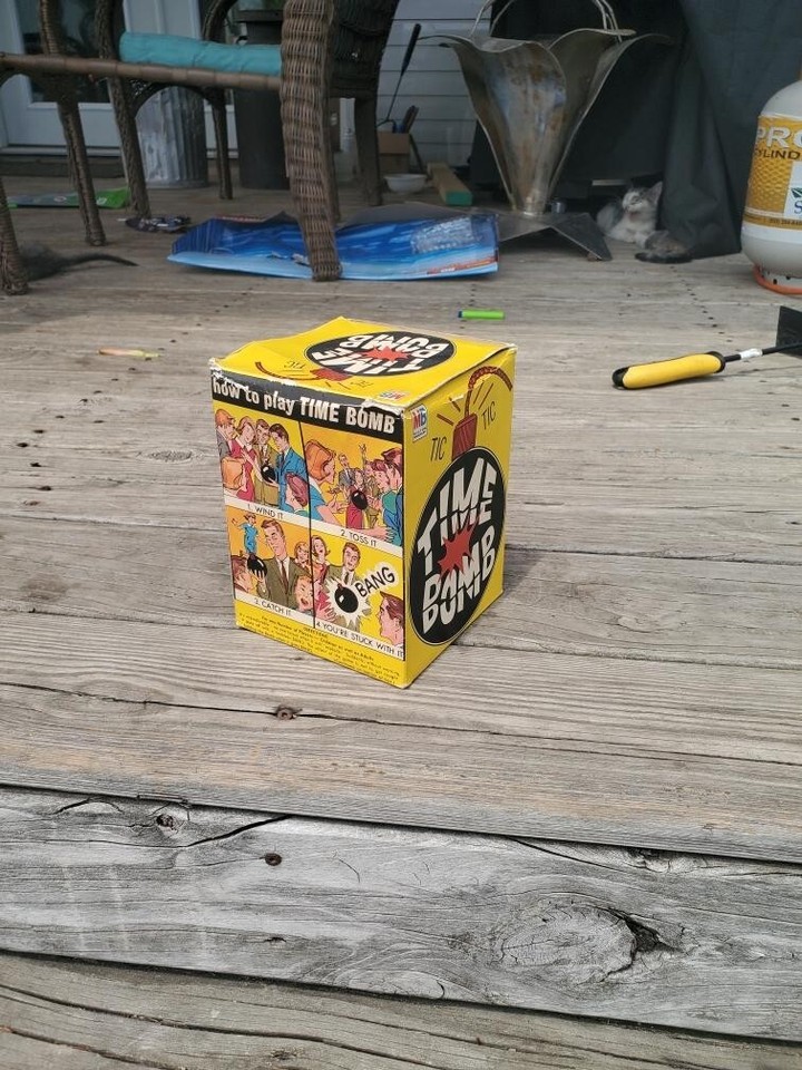 1964 TIME BOMB GAME in BOX by Milton Bradley NICE! | eBay