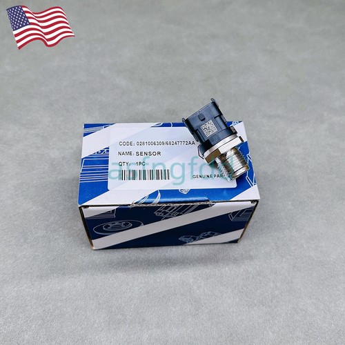 New Fuel Pressure Sensor 68247772AA For Ram 1500 14-21 Jeep Grand ...