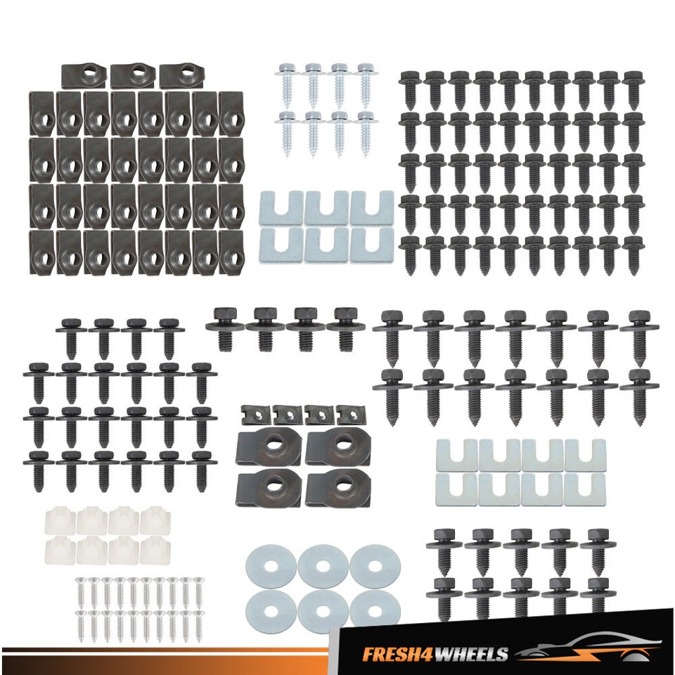 210pcs Front End Sheet Metal Hardware Kit For Chevy Pickup Truck ...