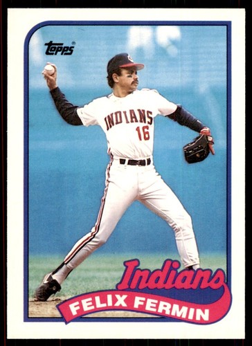 1989 Tops Traded Felix Fermin Baseball Cards #33T | eBay
