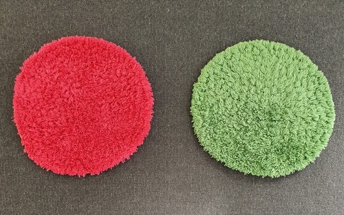 🔶️2 RETRO VINTAGE SPACE AGE SHAG RYA RUG MCM ATOMIC POP OP PSYCH TRIP ...