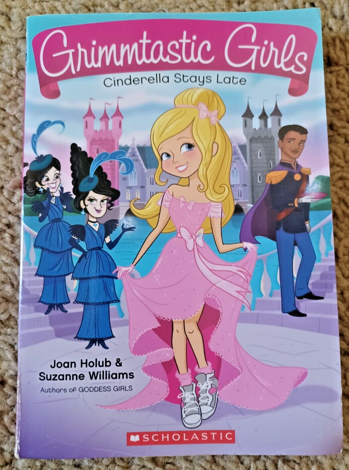 💥 Grimmtastic Girls 4 Book Lot Cinderella Rapunzel Snow White Red ...
