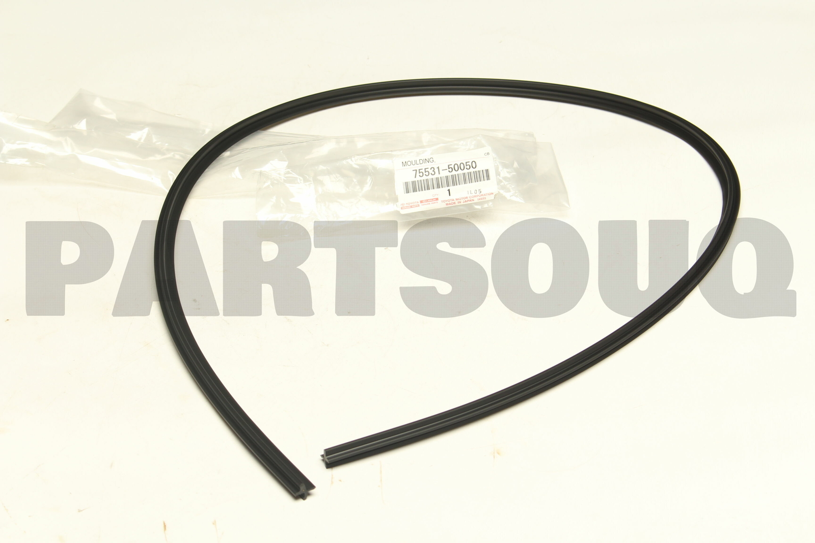 7553150050 Genuine Toyota MOULDING, WINDSHIELD, OUTSIDE 75531-50050 | eBay