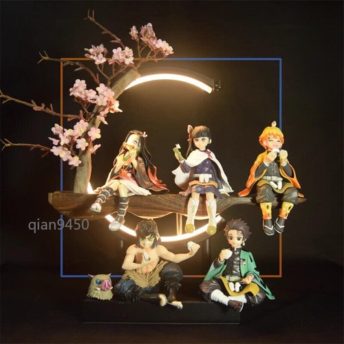 Demon Slayer Kamado Nezuk LED Light Gift Box with Base Model Figure ...