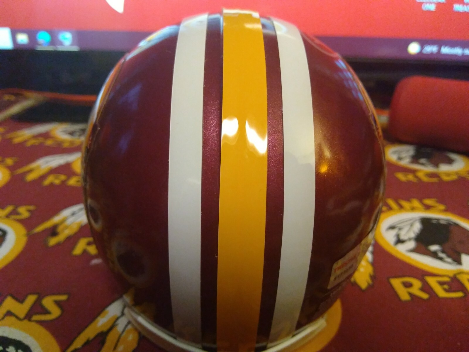 Washington Redskins SIGNED Mark Moseley Riddell Mini Helmet - 1982 MVP ...