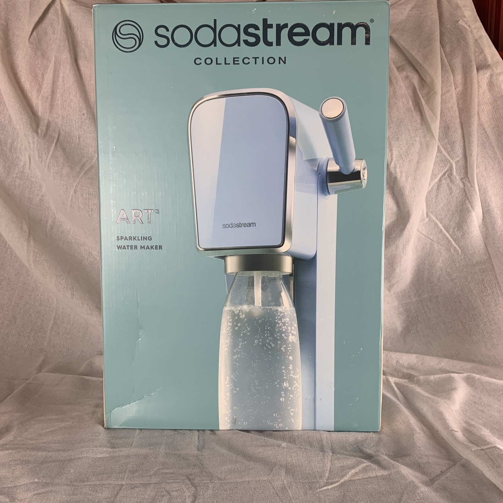 SodaStream Art White Soda Machine and Sparkling Water Maker Kit ...
