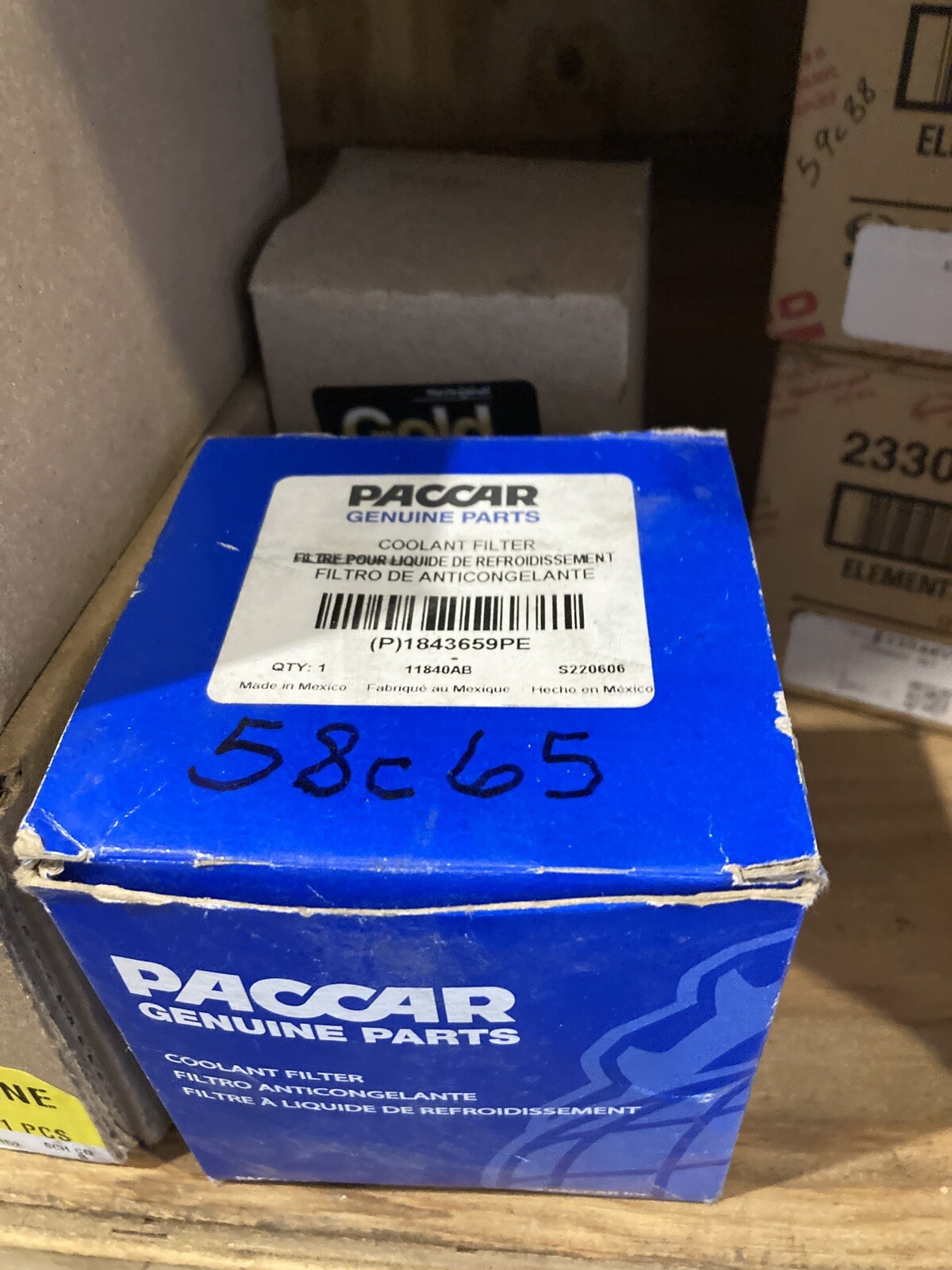 PACCAR Genuine Parts Coolant Filter 1843659 for sale online | eBay
