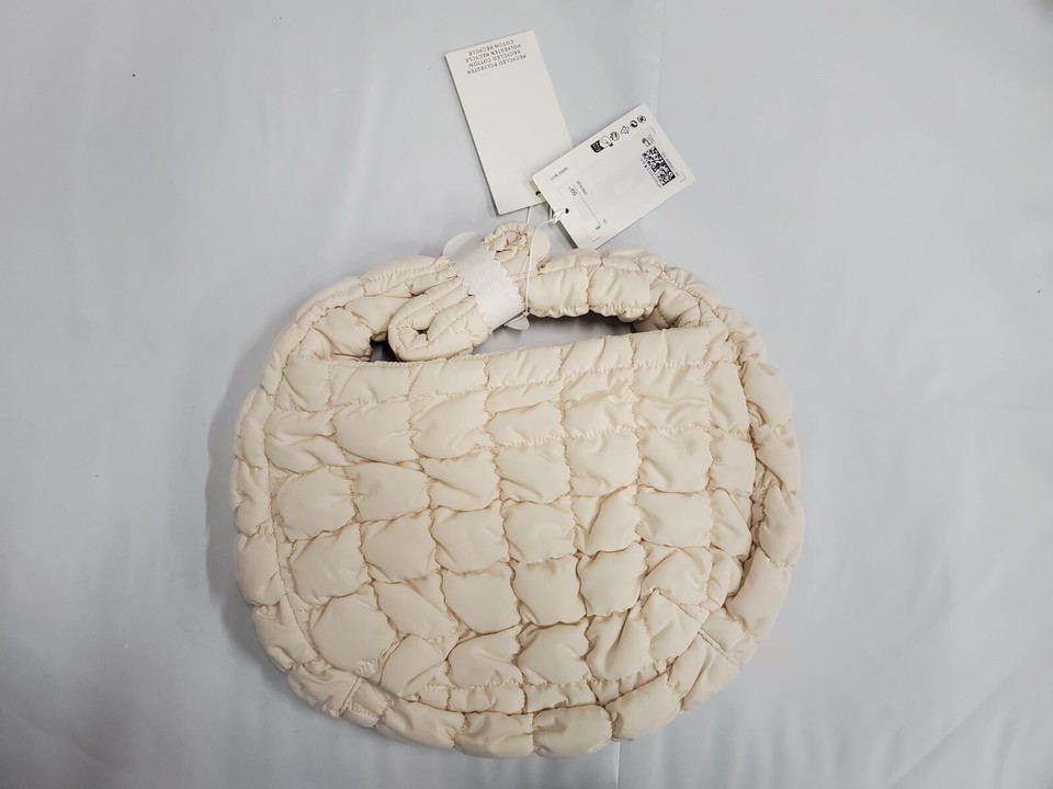 COS QUILTED MINI BAG STONE-BEIGE COLOR | eBay