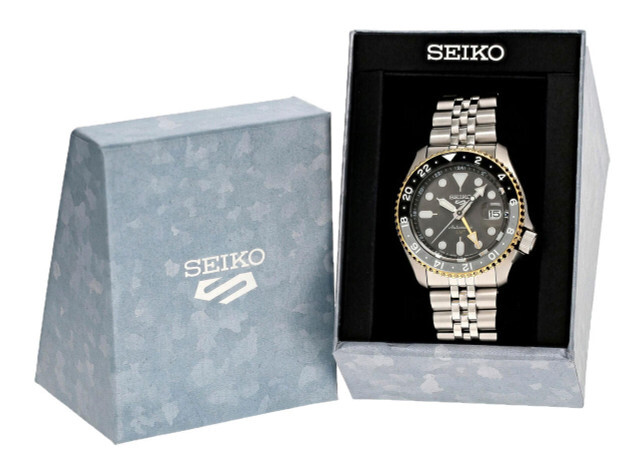 SEIKO 5 Sports SKX Sports GMT Series 42.5MM SS Men's Watch SSK021 | eBay