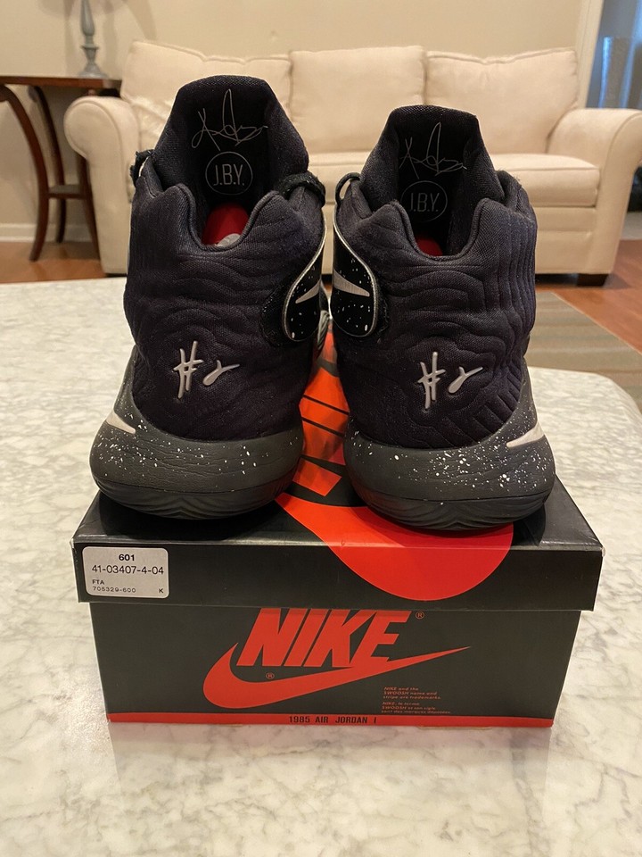 Nike Kyrie Irving 2 II EYBL Black Grey 15 Men’s Promo Sample Peach Jam ...