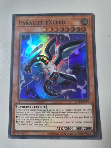 Yugioh TCG NM/VLP Parallel Exceed OP14-EN007 Super Rare | eBay
