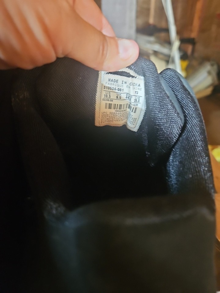 Nike Air Jordan Team Strong Low Black 10.5 | eBay