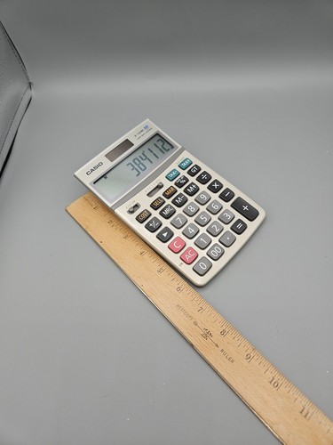 Casio JF-100MS 10 Digits Two Way Power Calculator with Tax Keys. Pre ...