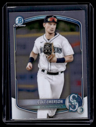 2025 Bowman Chrome Prospects Colt Emerson Seattle Mariners #BCP-17 | eBay