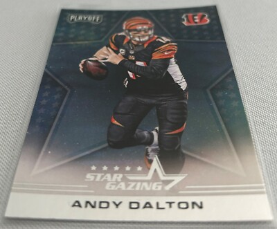 2016 Panini Playoff Football Andy Dalton Cincinnati Bengals Star Gazing #SG-AD | eBay