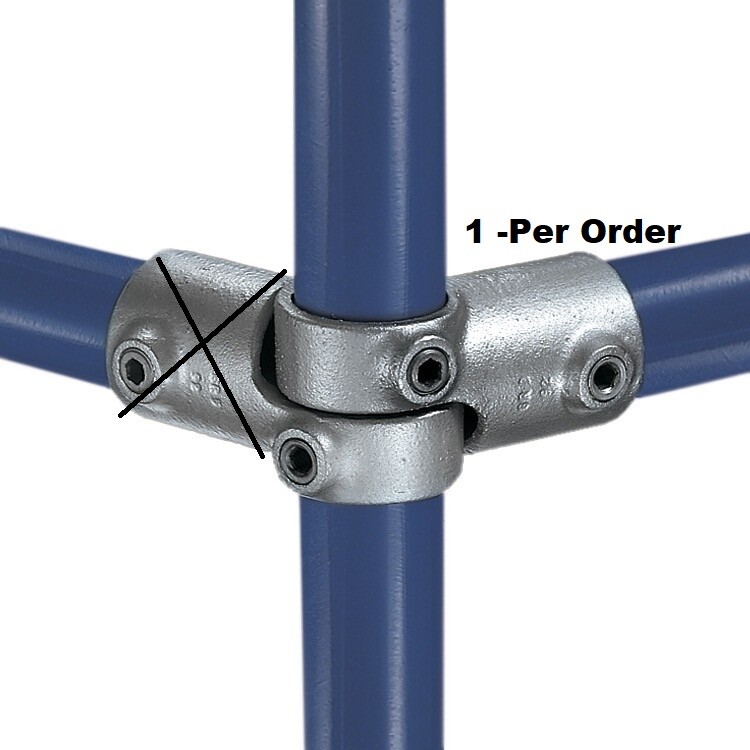 SIZE-8 KEE KLAMP Pipe Clamp Fitting Handrail System Railing Structure ...