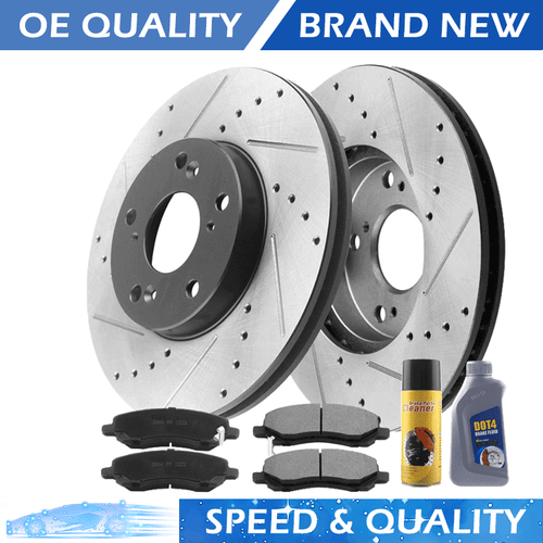 For CHRYSLER 200 SEBRING AVENGER CALIBER Front Brake Rotors Brake Kits ...