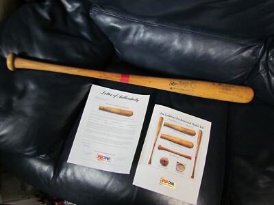 1984 Joe Lefebvre Game Used Adirondack Baseball Bat Phillies PSA Cert ...